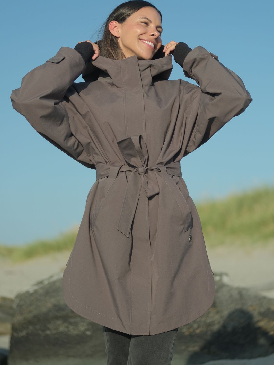 Lule The Wide Jacket Coffee – Heart of Lule SE